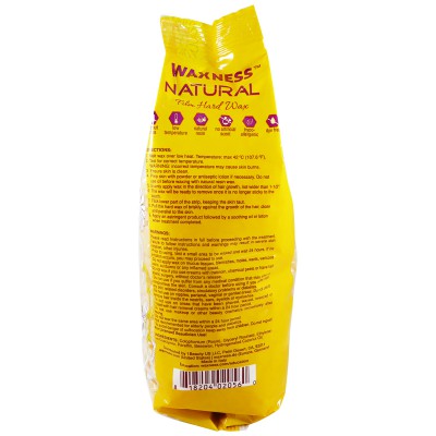 Waxness Natural Film Hard Wax Beads 2.2 Lb / 1 Kg