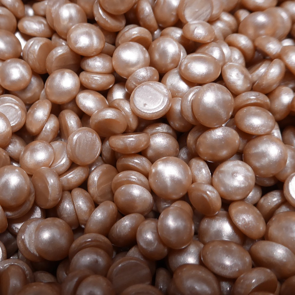 Waxness Spa Choice Mineral Gold Demi Creamy Hard Wax Beads 2.2 lb / 1 kg