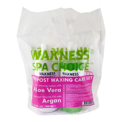 Waxness Spa Choice Post Waxing Residue Removing Oil Argan 16.9 fl oz ...