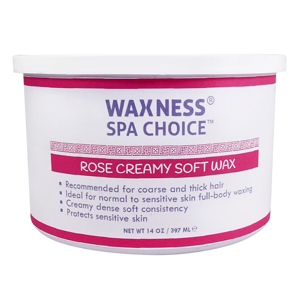 Waxness Spa Choice Assorted Soft Wax Tins 14 oz Pack of 3 - Rose ...