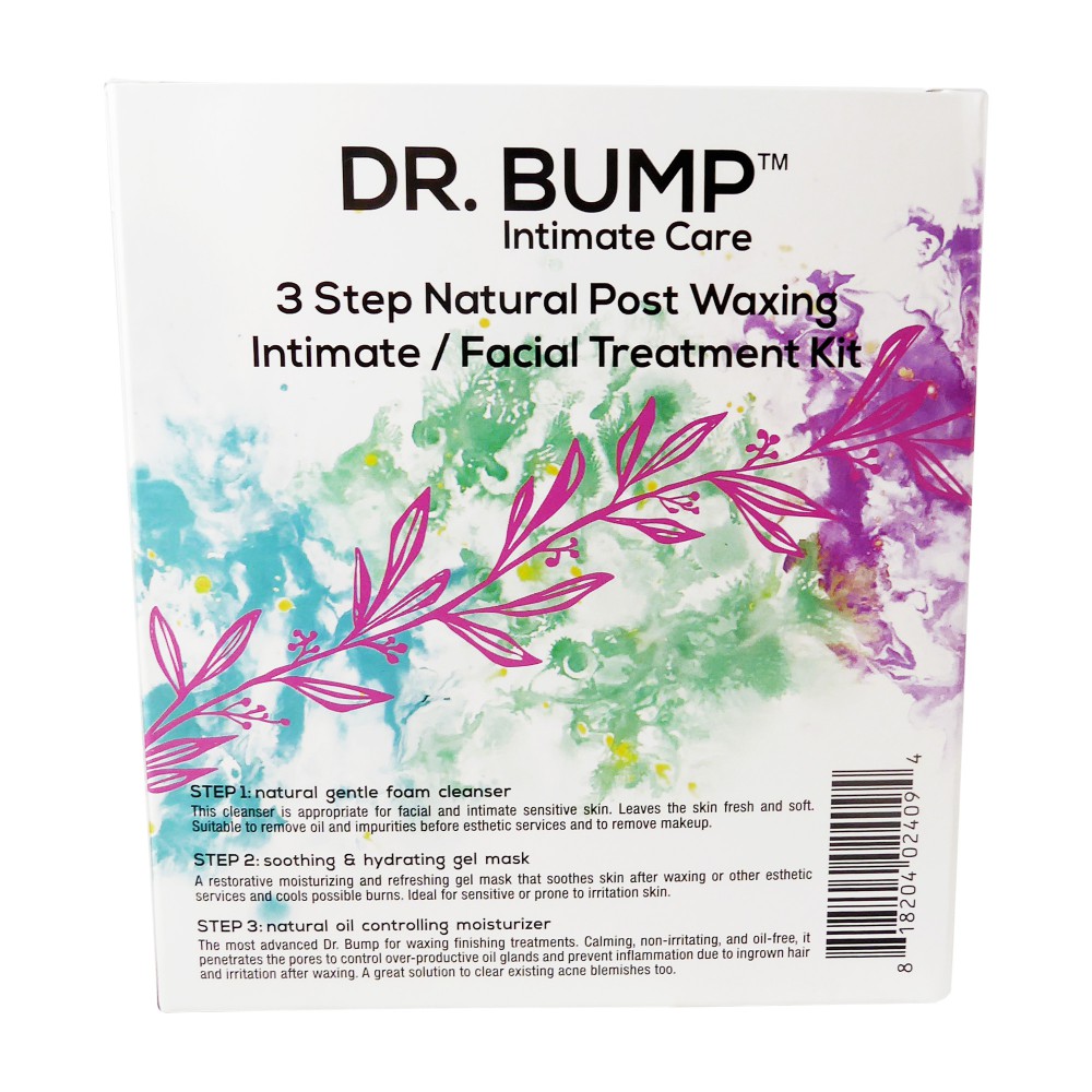 Dr. Bump 3 Step Natural Post Waxing Vajacial Intimate / Facial ...
