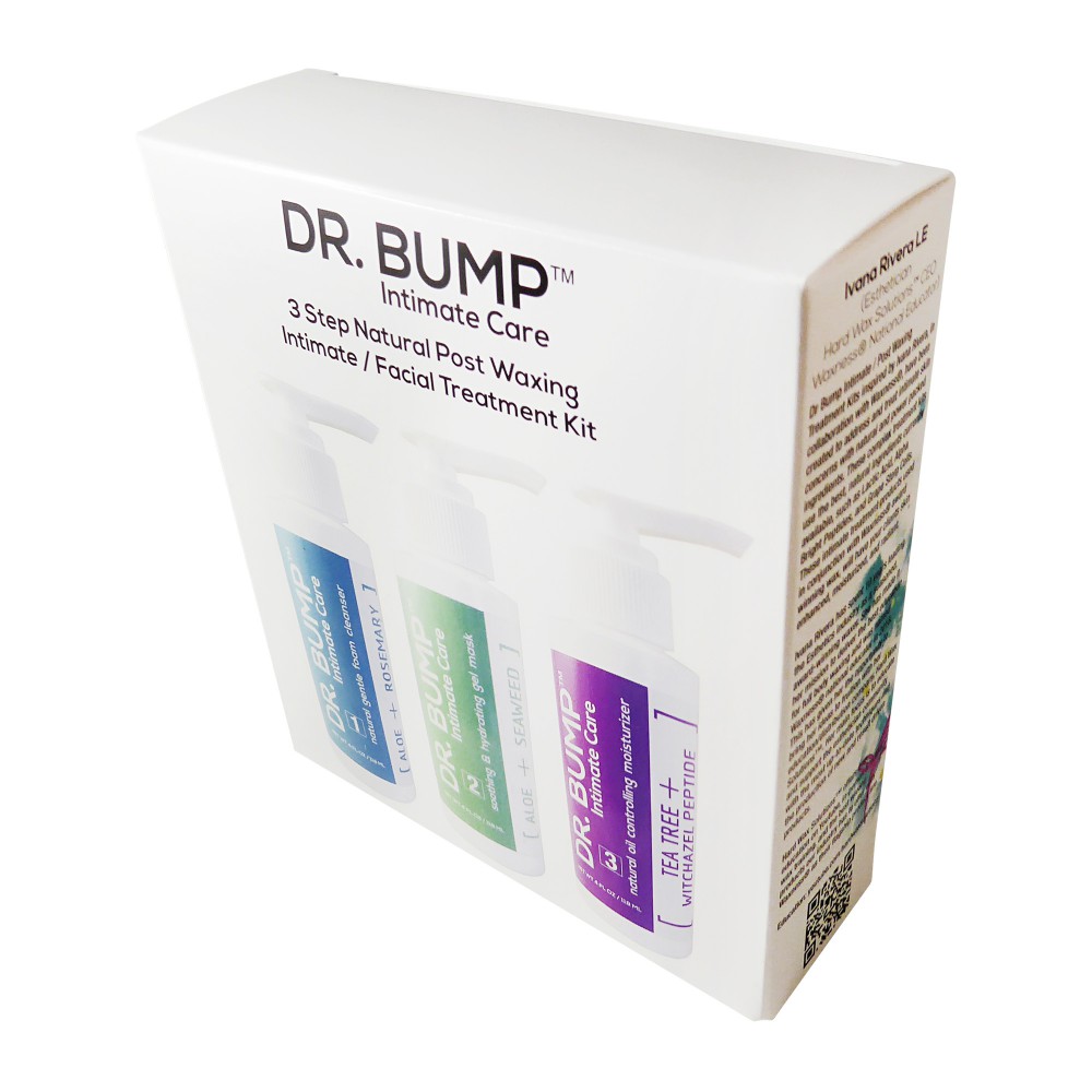 Dr. Bump 3 Step Natural Post Waxing Vajacial Intimate / Facial ...