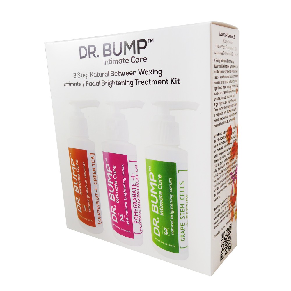 Dr. Bump 3 Step Natural Between Waxing Vajacial Intimate / Facial ...