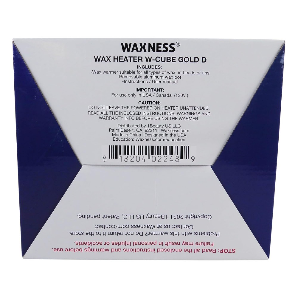 Waxness Premium Barbero Tattoo Gold Professional Stripless Waxing Kit ...