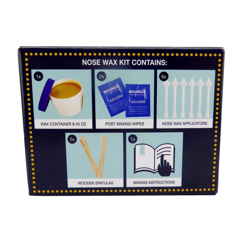 Microwavable Nose and Face Wax Kit 8.45 oz / 240 g