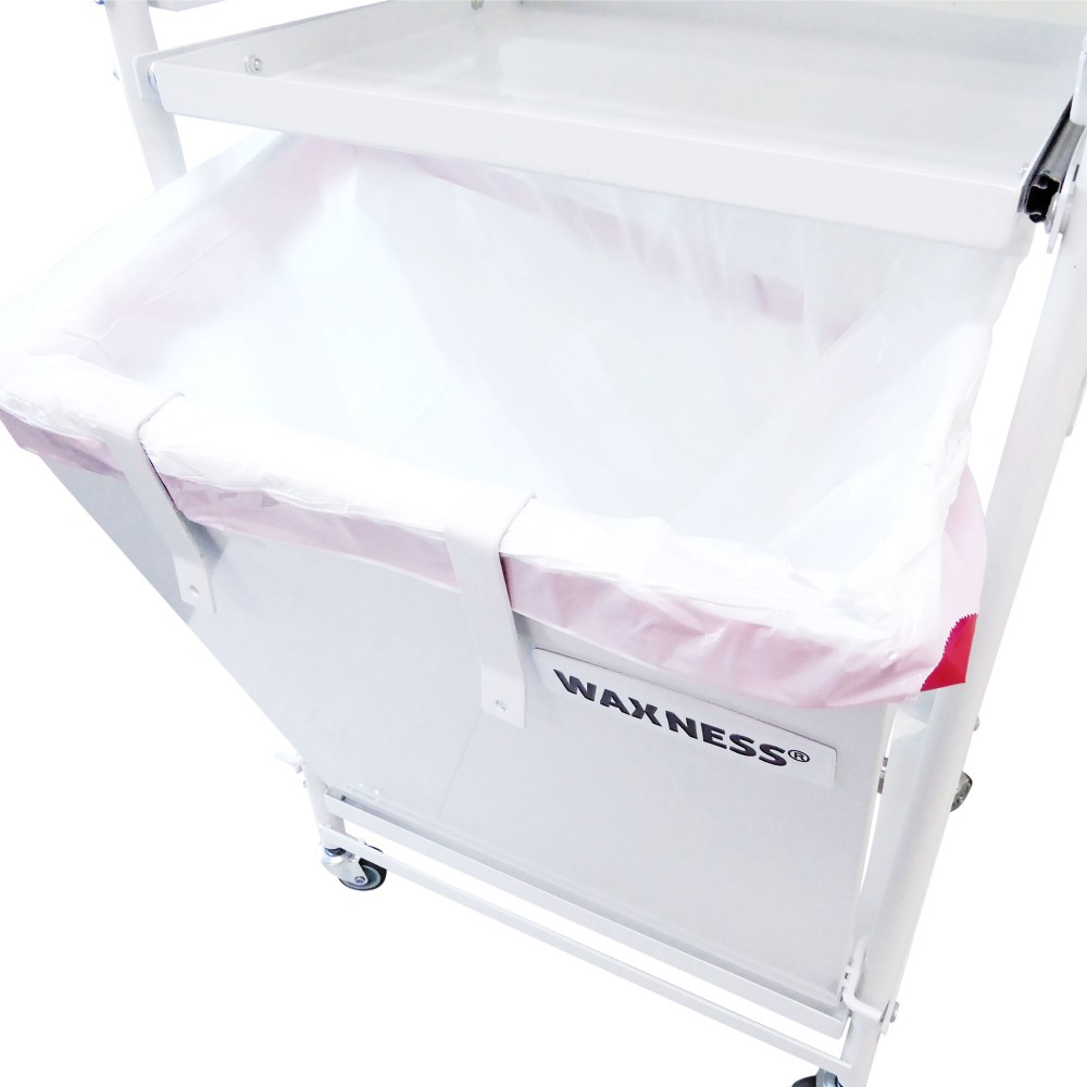 Foldable Waxing Trolley Fully Equiped with Warmer and Supplies