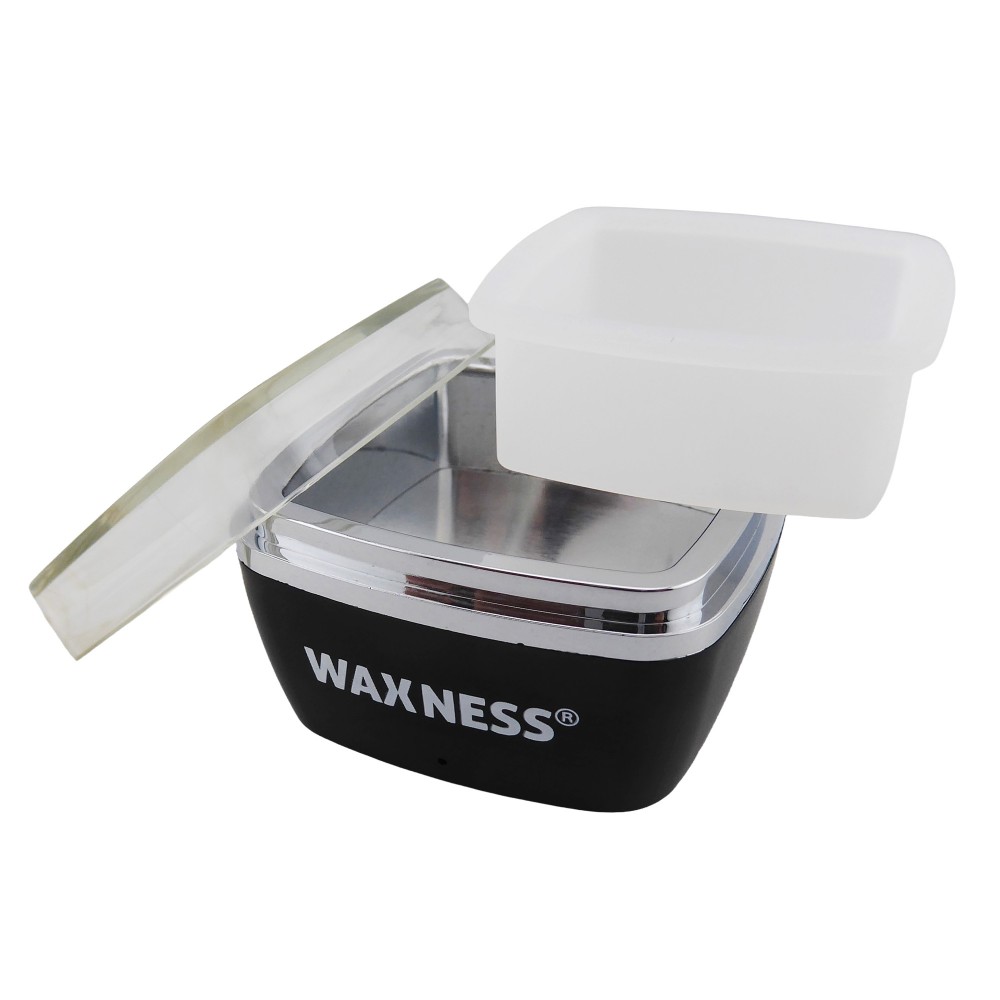 Micro Waxing Kit with Warmer and Small Bag 3.5 Oz of Russian Pearl hard ...