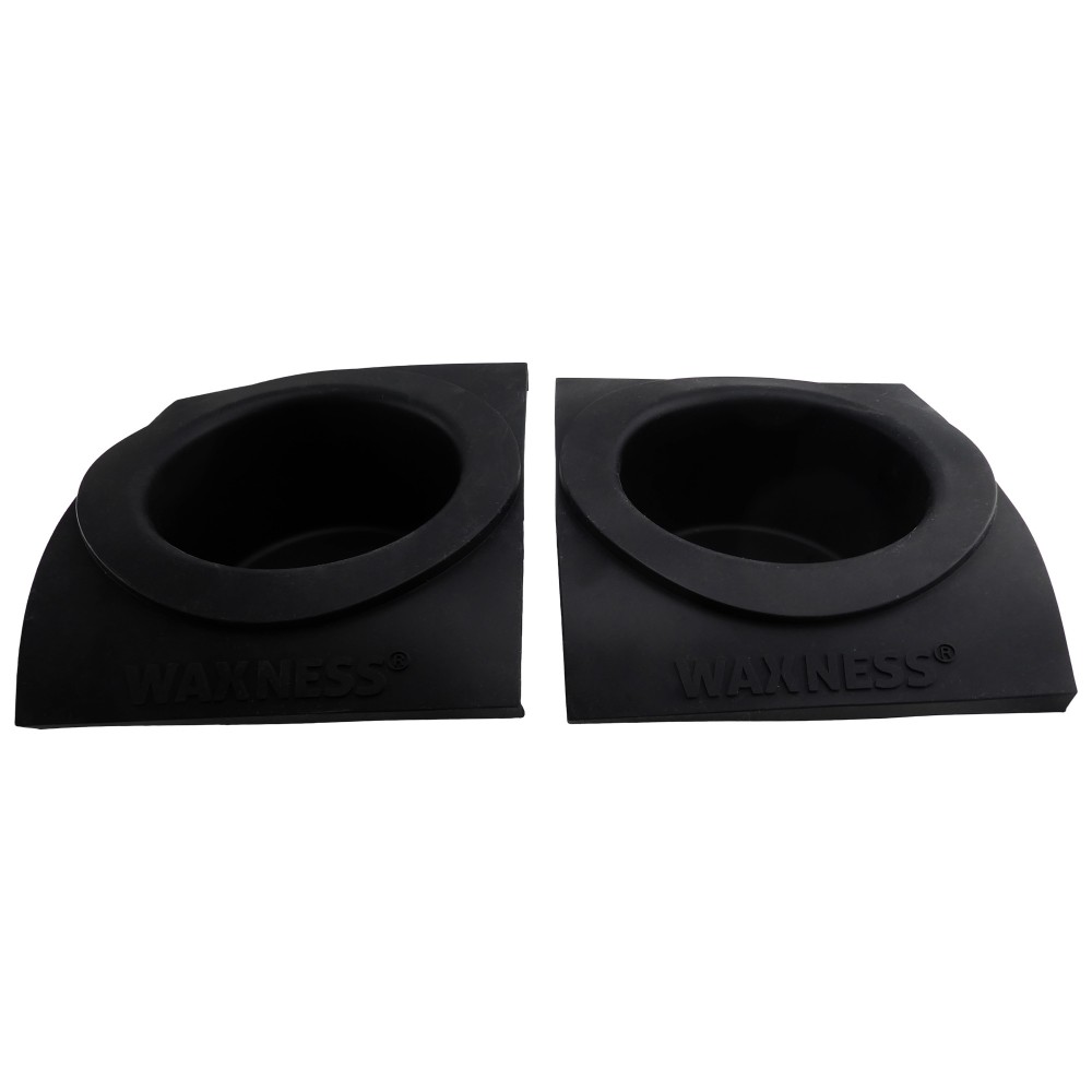 Non Stick Square Easy Clean Silicone Liners Black – 1 lb for Double ...